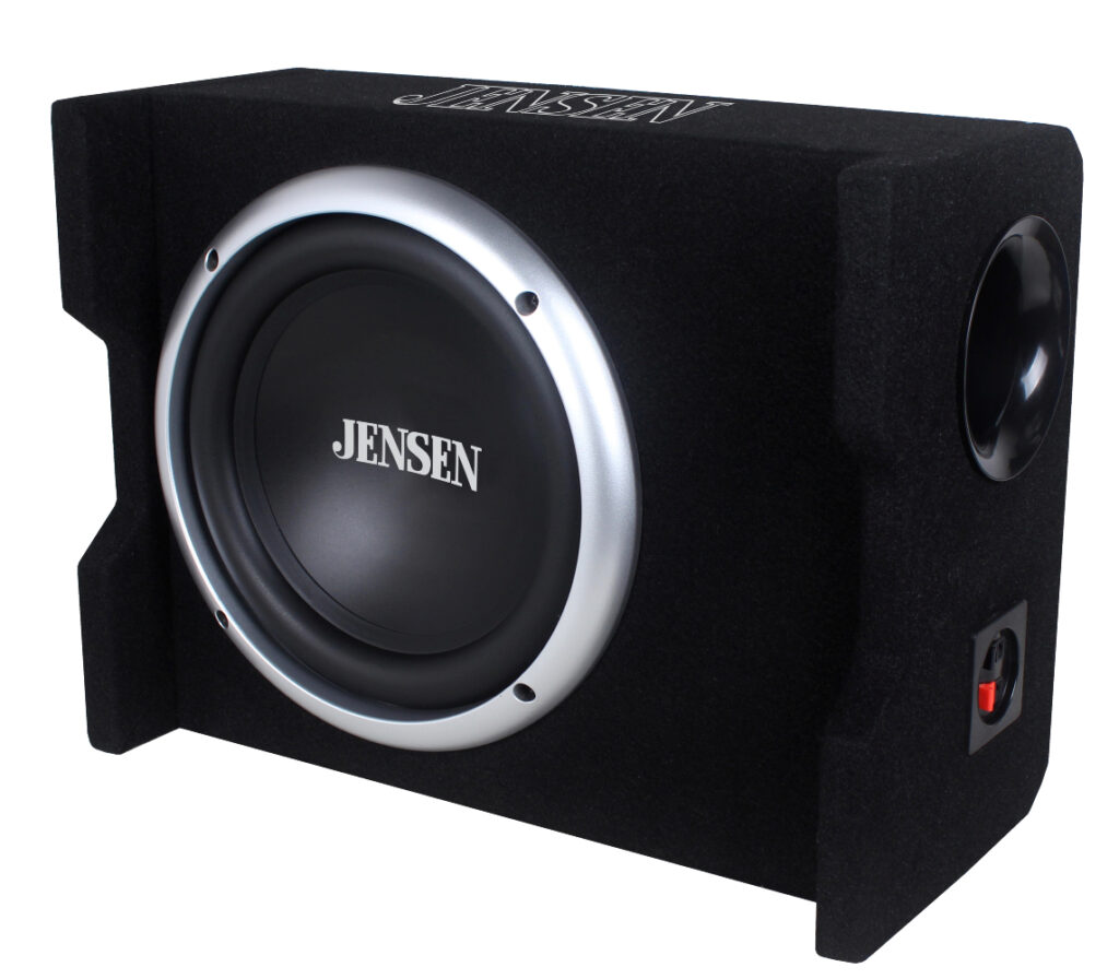 10" Subwoofer with Vented Enclosure - SB10W - Jensen Mobile